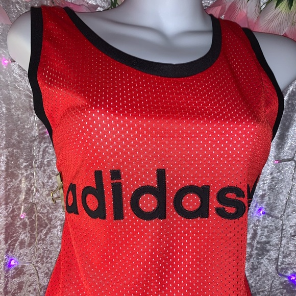 adidas | Tops | Adidas Jersey Tank Top Red | Poshmark